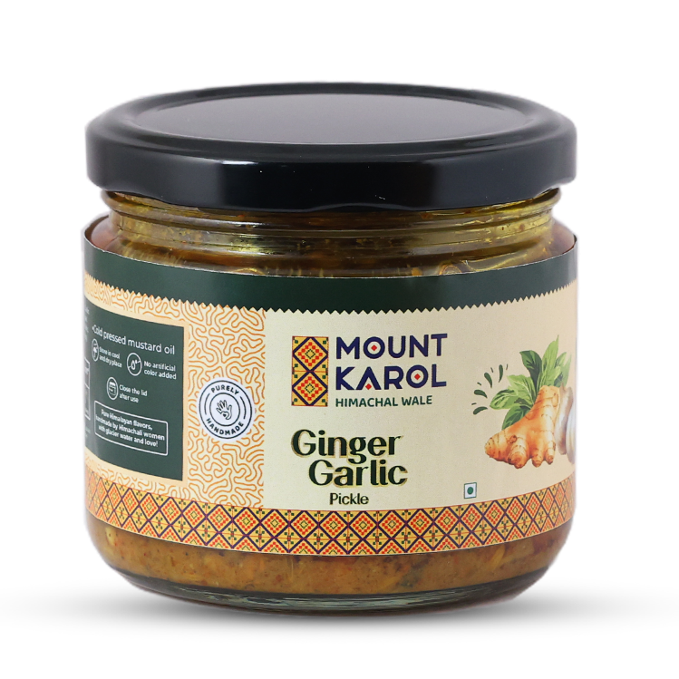 Ginger Garlic Pickle - Spicy & Flavorful | Mount Karol – mountkarol