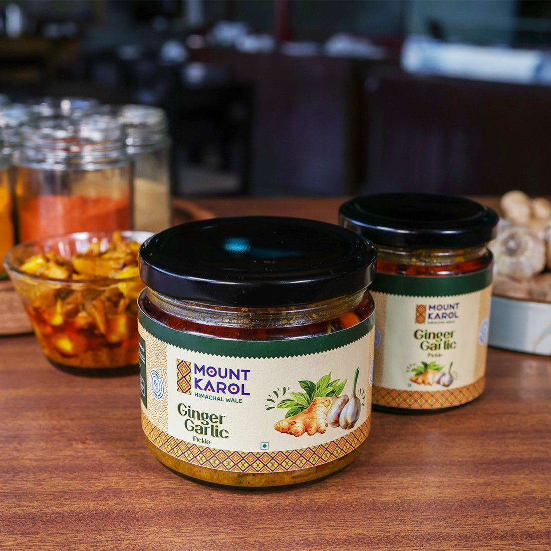 Ginger Garlic Pickle - Spicy & Flavorful | Mount Karol – mountkarol