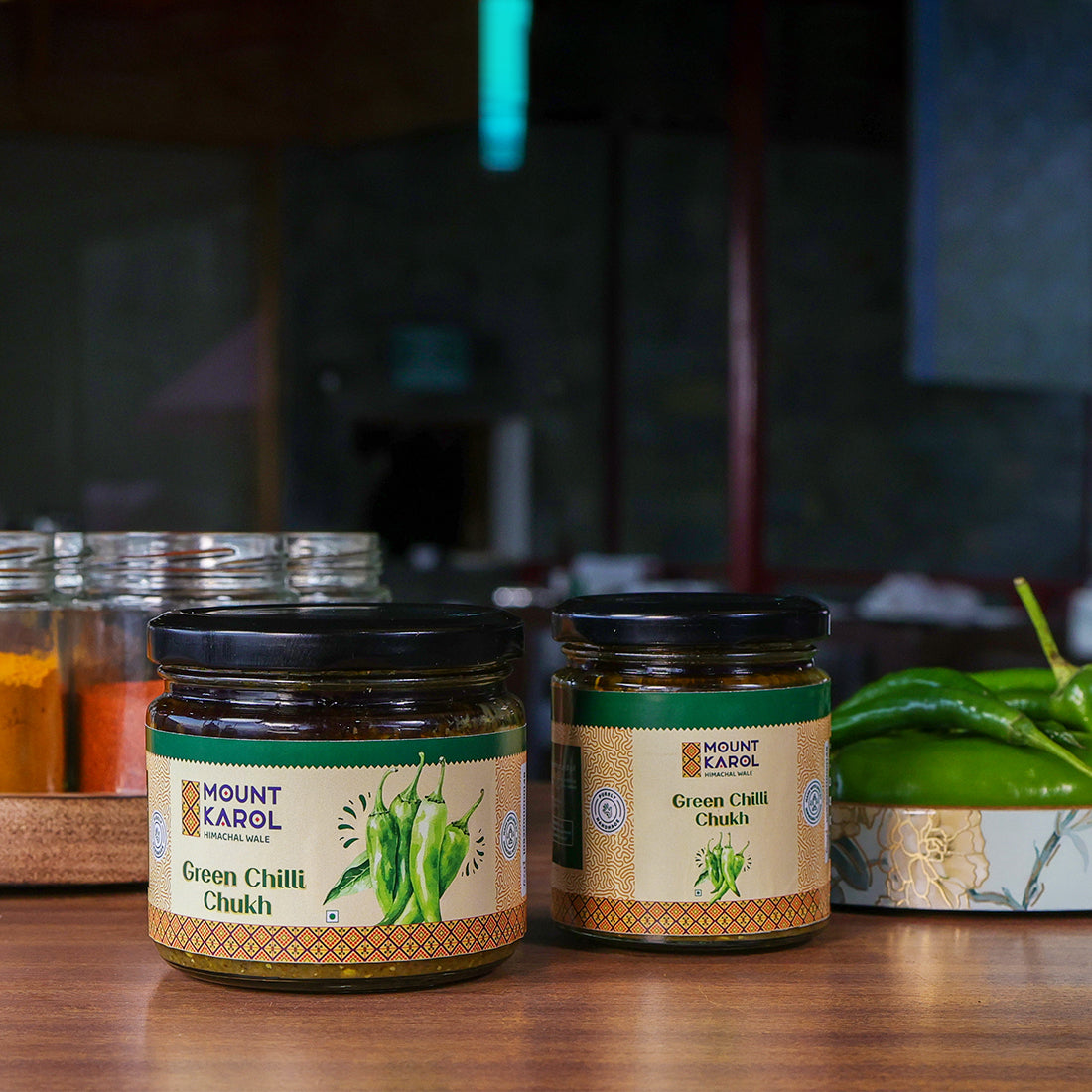 Green Chilli Chukh - Spicy Homemade Himalayan Pickle | Mount Karol ...